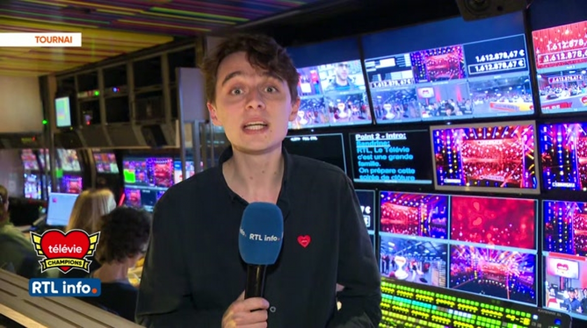 Opération Télévie: Florent Vanden Bergh est en direct du "Car Régie ...