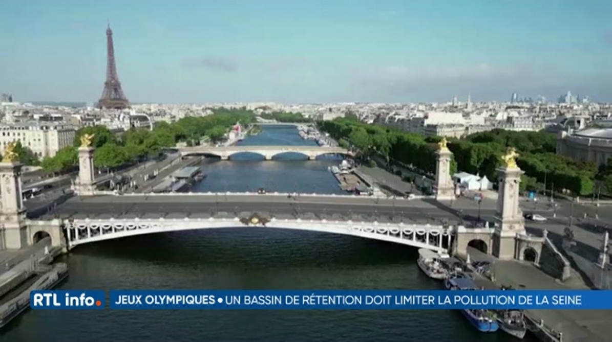 JO 2024 : un bassin de stockage d'eau pour assainir la Seine à Paris ...