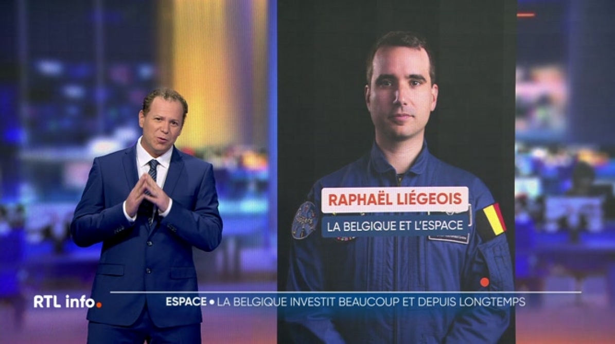 Sélection de Raphaël Liégeois pour un vol spatial: analyse de S ...