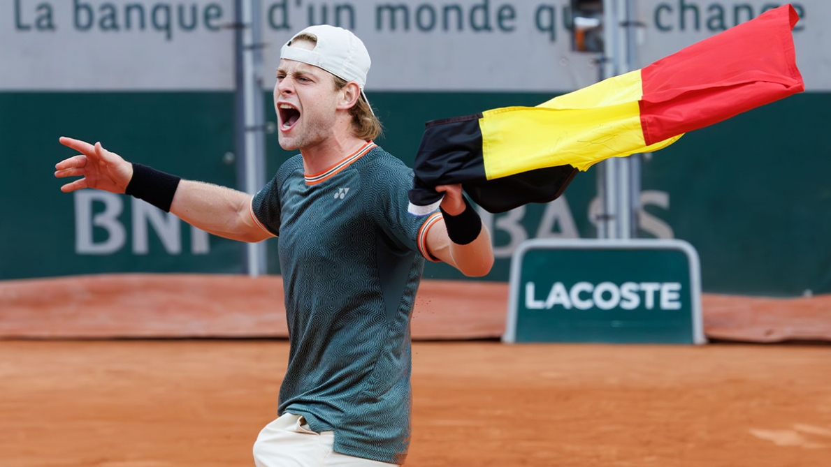 Roland-Garros: le Belge Zizou Bergs sort le 25ème joueur mondial et ...
