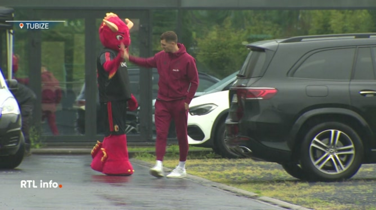 Euro 2024: les Diables Rouges sont arrivés à Tubize pour débuter leur ...