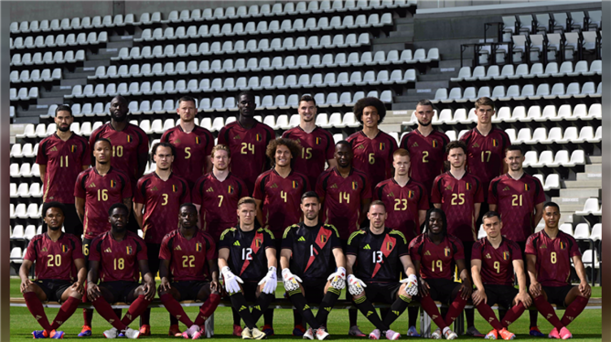 Euro 2024: les Diables Rouges prennent la pose pour la photo officielle ...