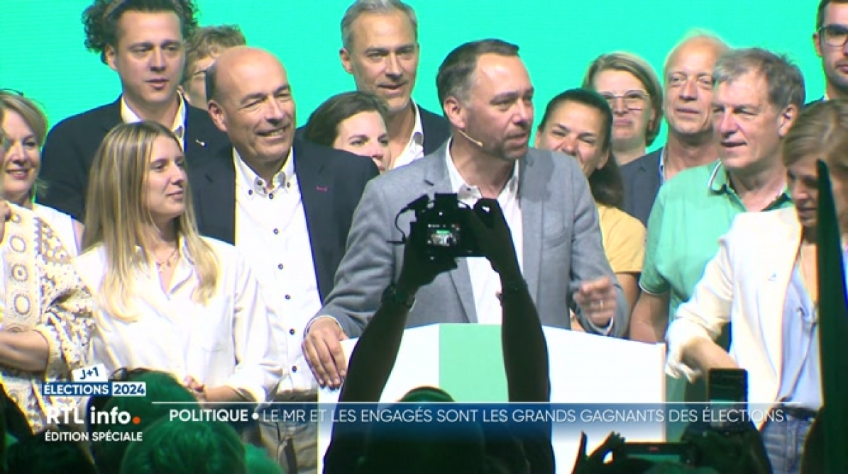 Elections 2024 : la soirée électorale dans les QG des partis francophones | RTL Info