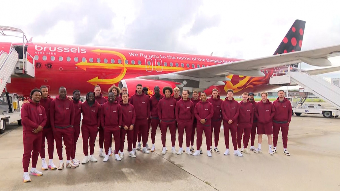 Euro 2024: les Diables Rouges se sont envolés pour l'Allemagne | RTL Info