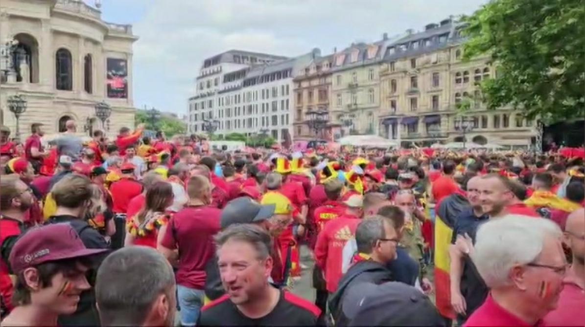 Les supporters des Diables Rouges sont en route vers le stade | RTL Info