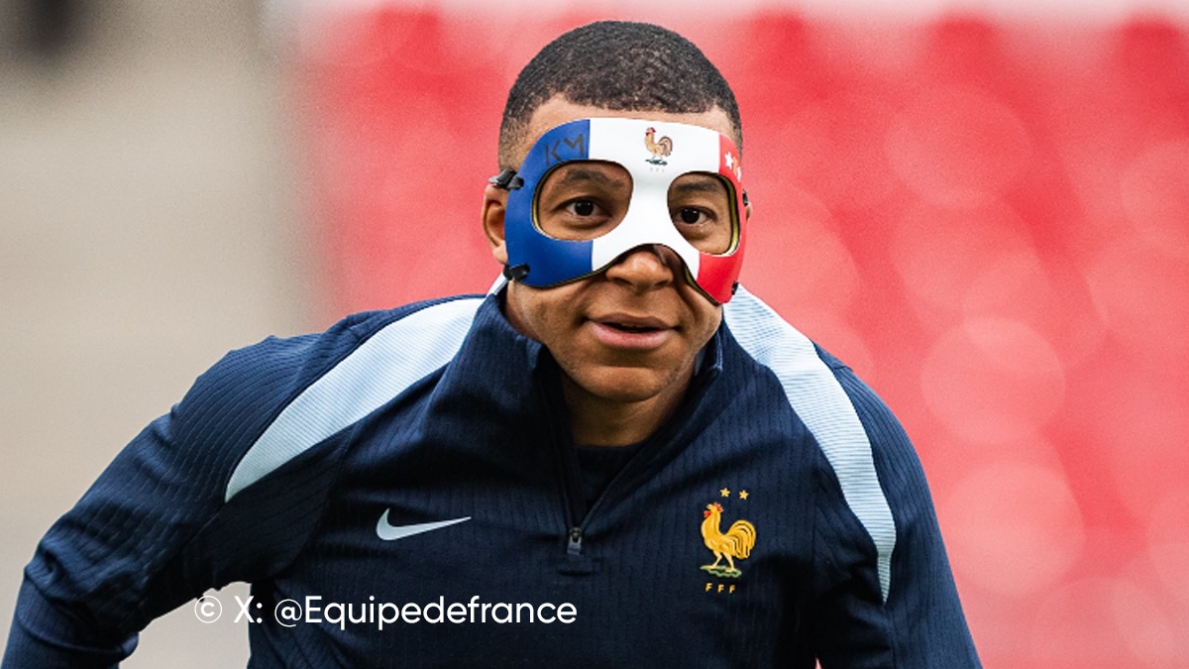 Un look bleu-blanc-rouge: Kylian Mbappé se montre pour la première fois ...