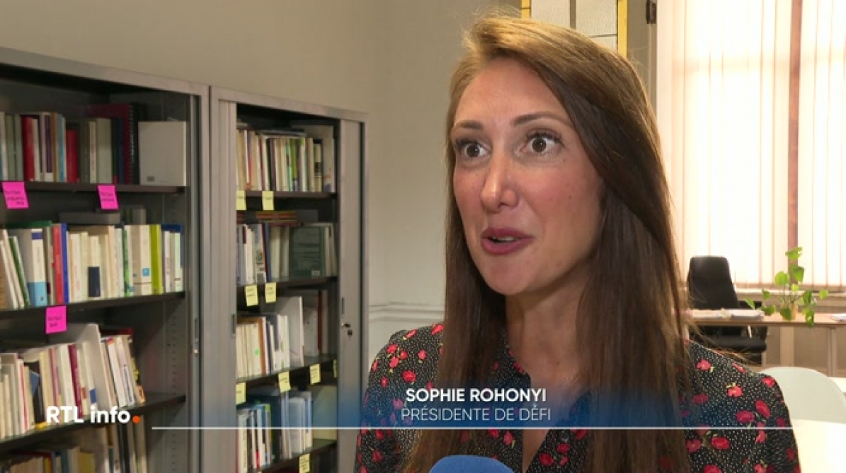 Sophie Rohonyi élue présidente du parti DéFI avec 79% des voix | RTL Info