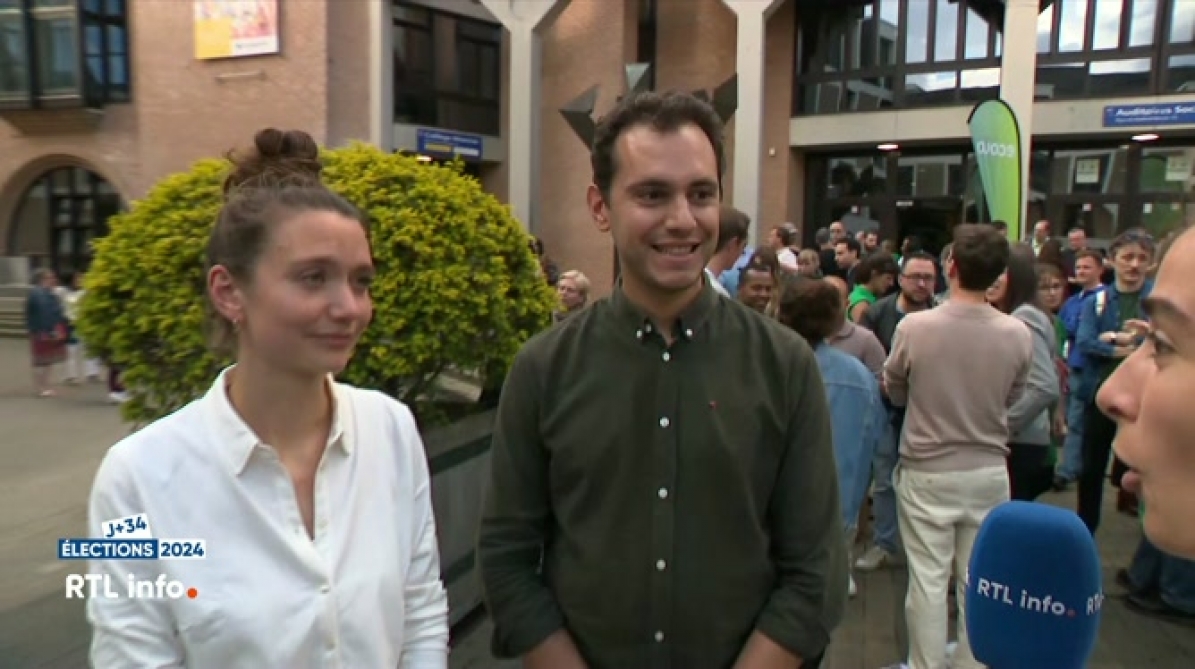 Le parti Ecolo a désigné ses nouveaux co-présidents | RTL Info