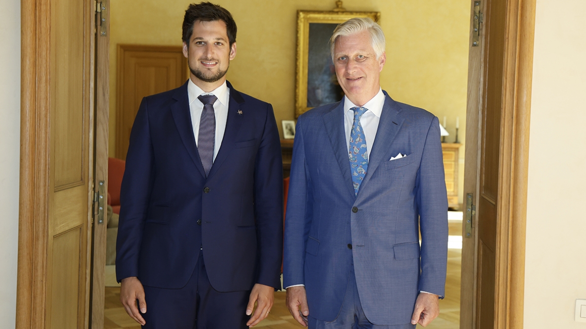 Adrien Dolimont, nouveau ministre-président de la Région wallonne, a ...