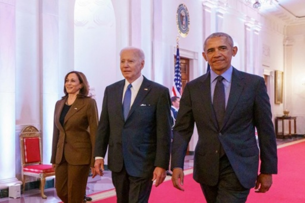Barack Obama soutient Kamala Harris comme candidate à la présidentielle ...