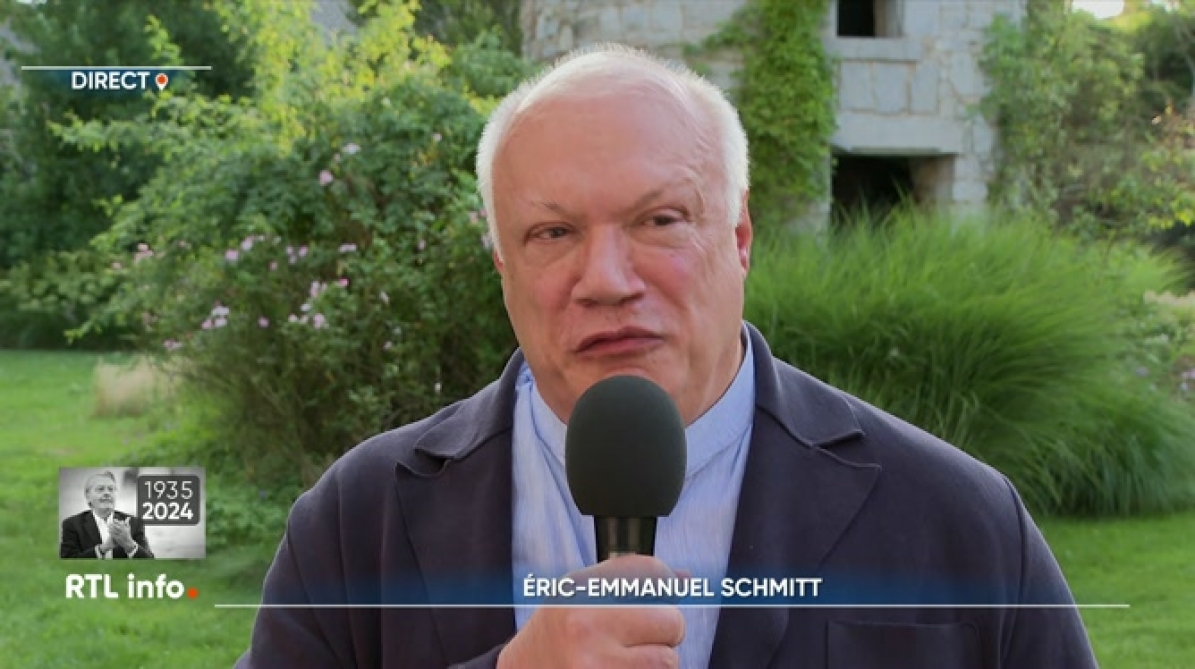 Décès d'Alain Delon: Eric-Emmanuel Schmitt se souvient de l'acteur de ...