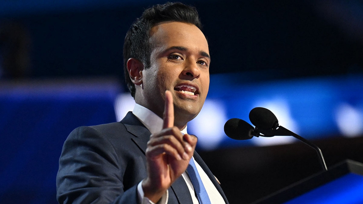 Qui est Vivek Ramaswamy, l'entrepreneur-rappeur "anti-woke" nommé par ...