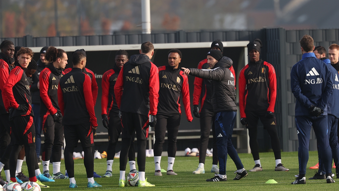 Tout roule à Tubize: tous les Diables Rouges se sont bien entraînés ce ...