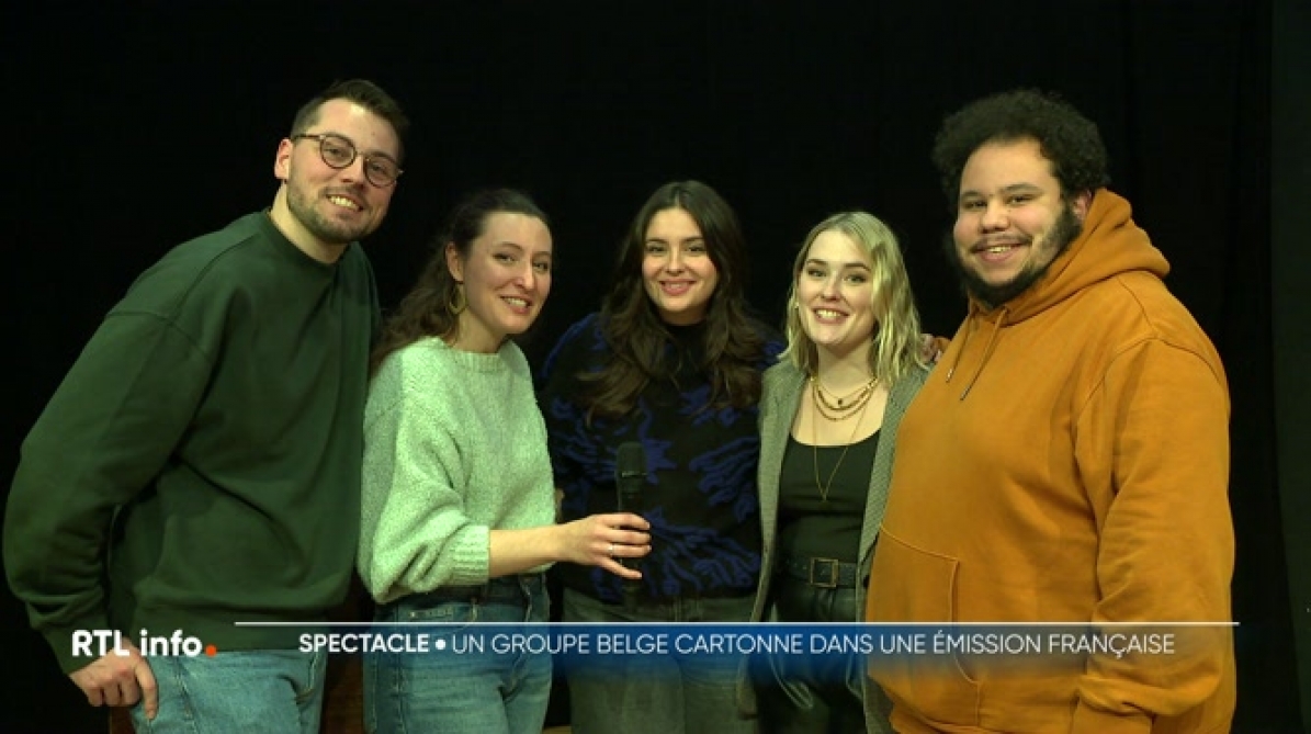 Le groupe belge Just Vox hypnotise "La France a un incroyable talent" | RTL Info