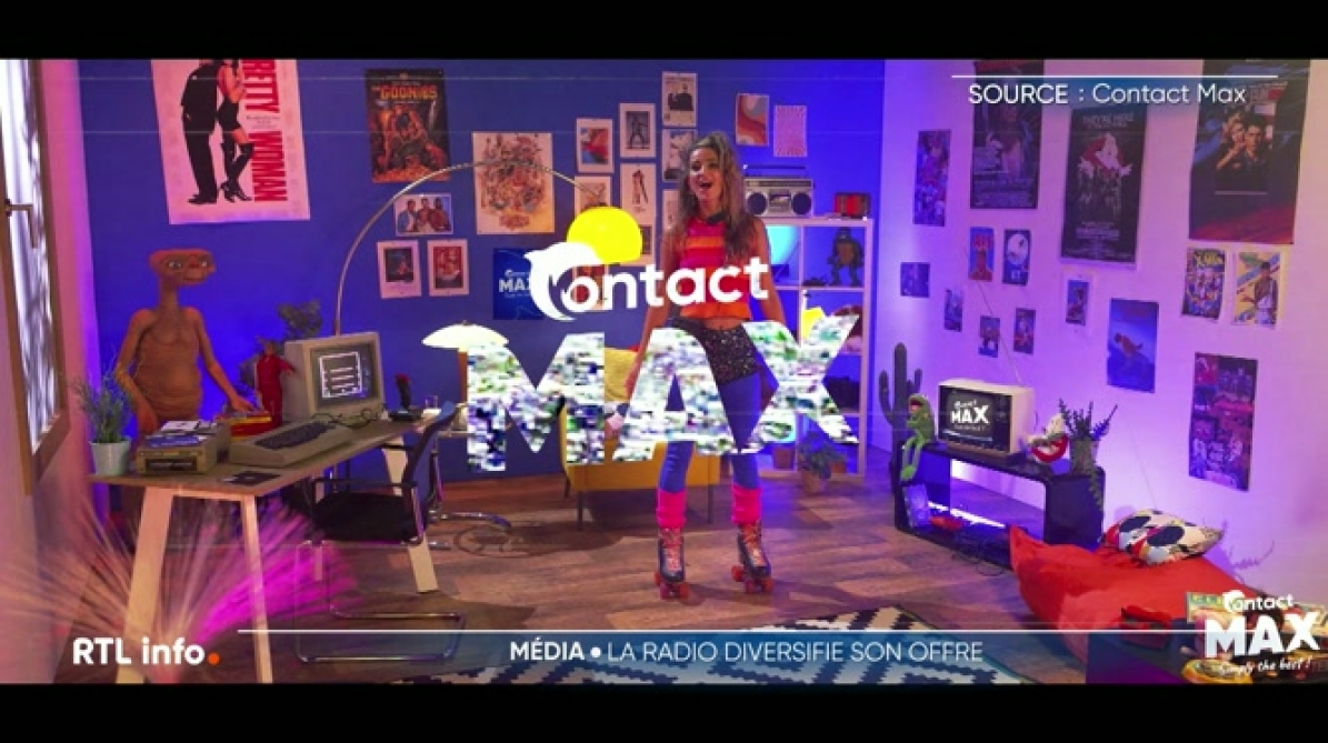 Lancement de "Contact MAX", une nouvelle radio 100% numérique aujourd'hui | RTL Info