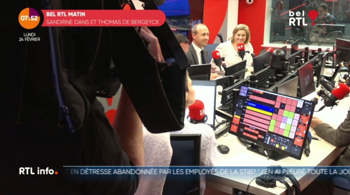 L’invité de 7h50-Elke Van den Brandt Groen/Christophe De Beuckelaerl es Engagés | RTL Info
