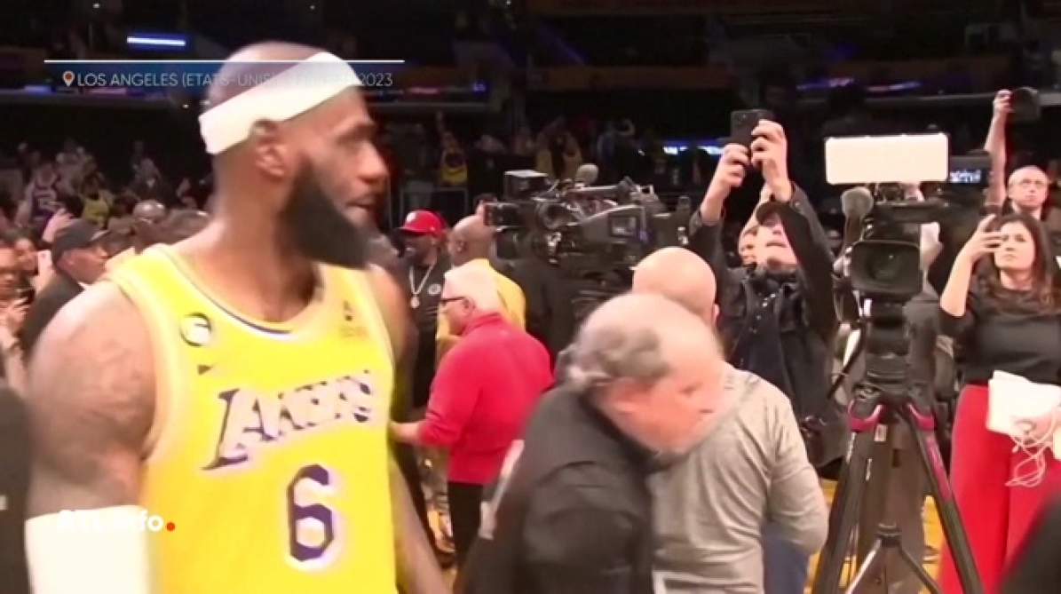 LeBron James premier joueur à dépasser les 50.000 points en NBA | RTL Info