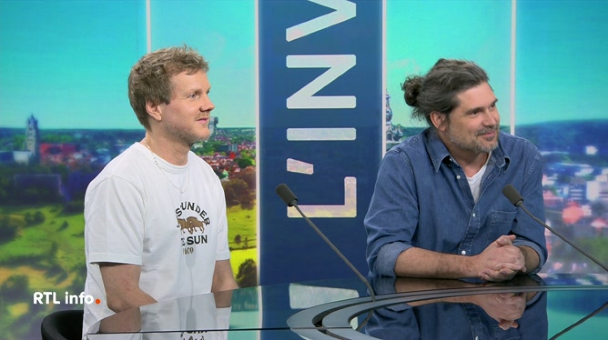 Les invités: Benoît Poher et Nicolas Chassagne, du groupe Kyo | RTL Info