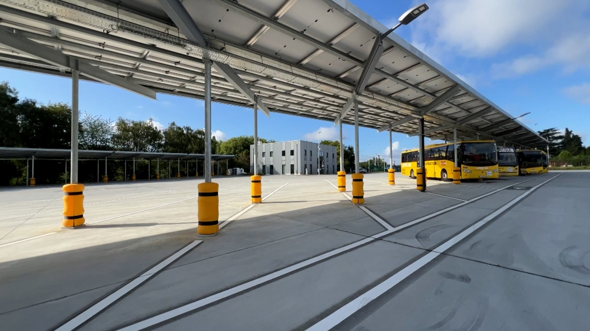 Le dépôt TEC de Jumet s’agrandit pour accueillir la mobilité du futur ...