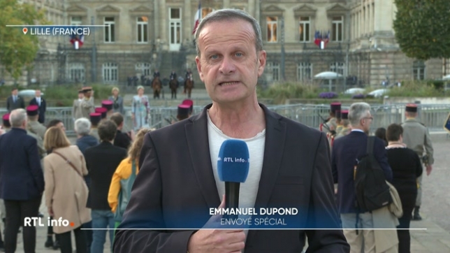 Courte vidéo d'Alain Delon, lors d'un dimanche en famille | RTL Info