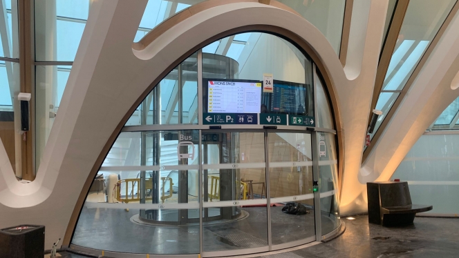 La gare de Mons mise en service cette semaine: les premières images de ...