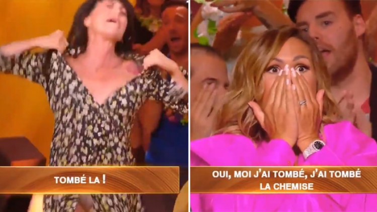 Survoltée Lio Montre Ses Seins à La Télévision Vidéo Rtl Info
