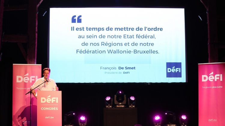 Voici l'idée du parti DéFI pour assurer une meilleure représentation des francophones de Flandre ...