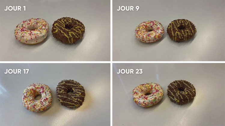 Benoit achète un donut industriel et l'oublie des semaines dans son ...