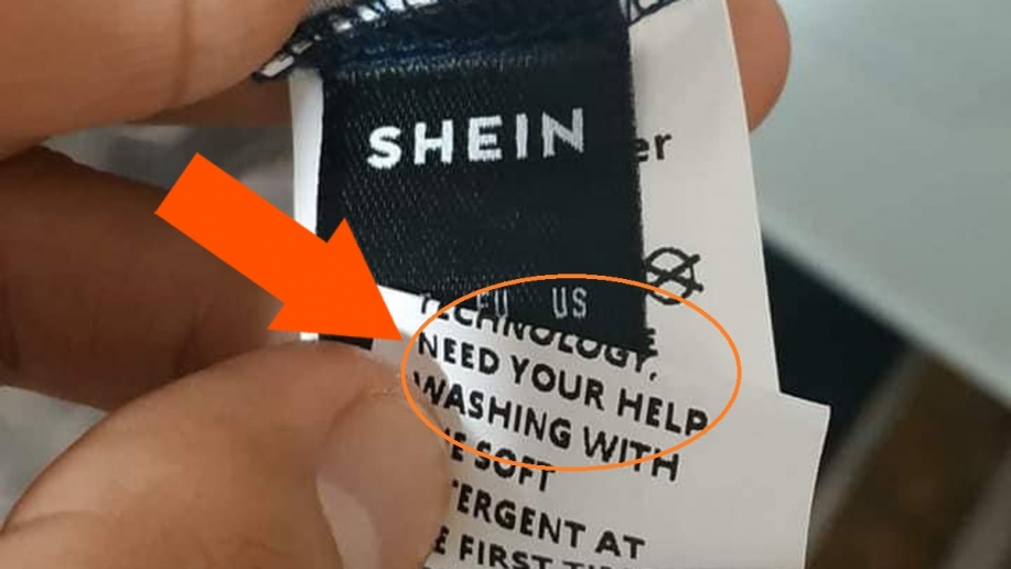 "NEED YOUR HELP": les étiquettes des vêtements SHEIN dissimulent-elles ...