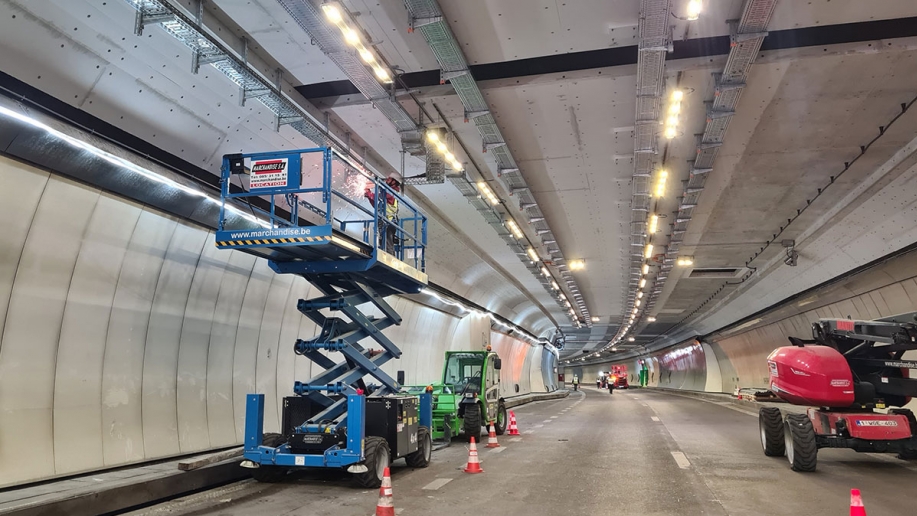 Le tunnel de Cointe rouvre à la circulation - RTL Info