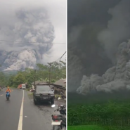 Le volcan Puracé, en alerte orange éruption en Colombie, crache des ...