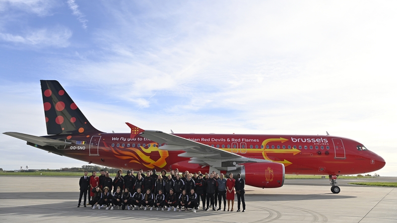 Le nouveau Trident est arrivé: les Diables Rouges ont un nouvel avion ...