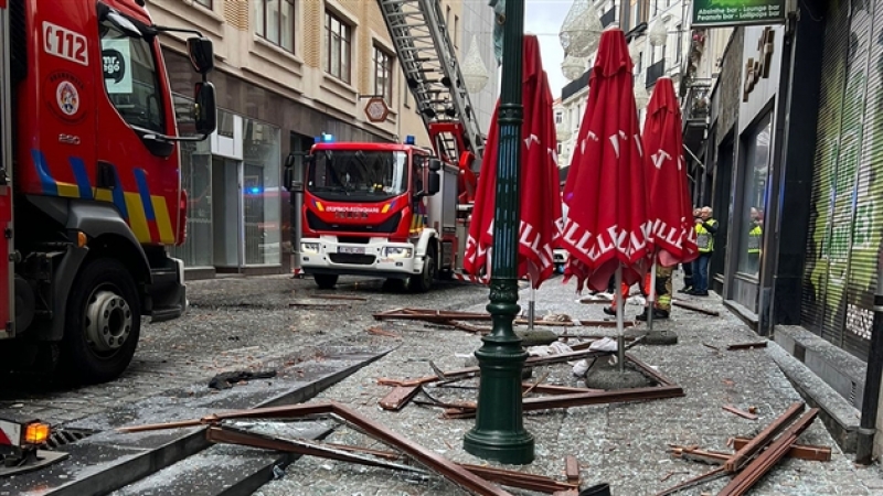 Une explosion s'est produite dans le centre de Bruxelles ce matin: une ...